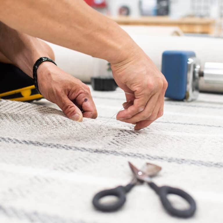 The Art of Carpet Seaming - The Carpet Workroom